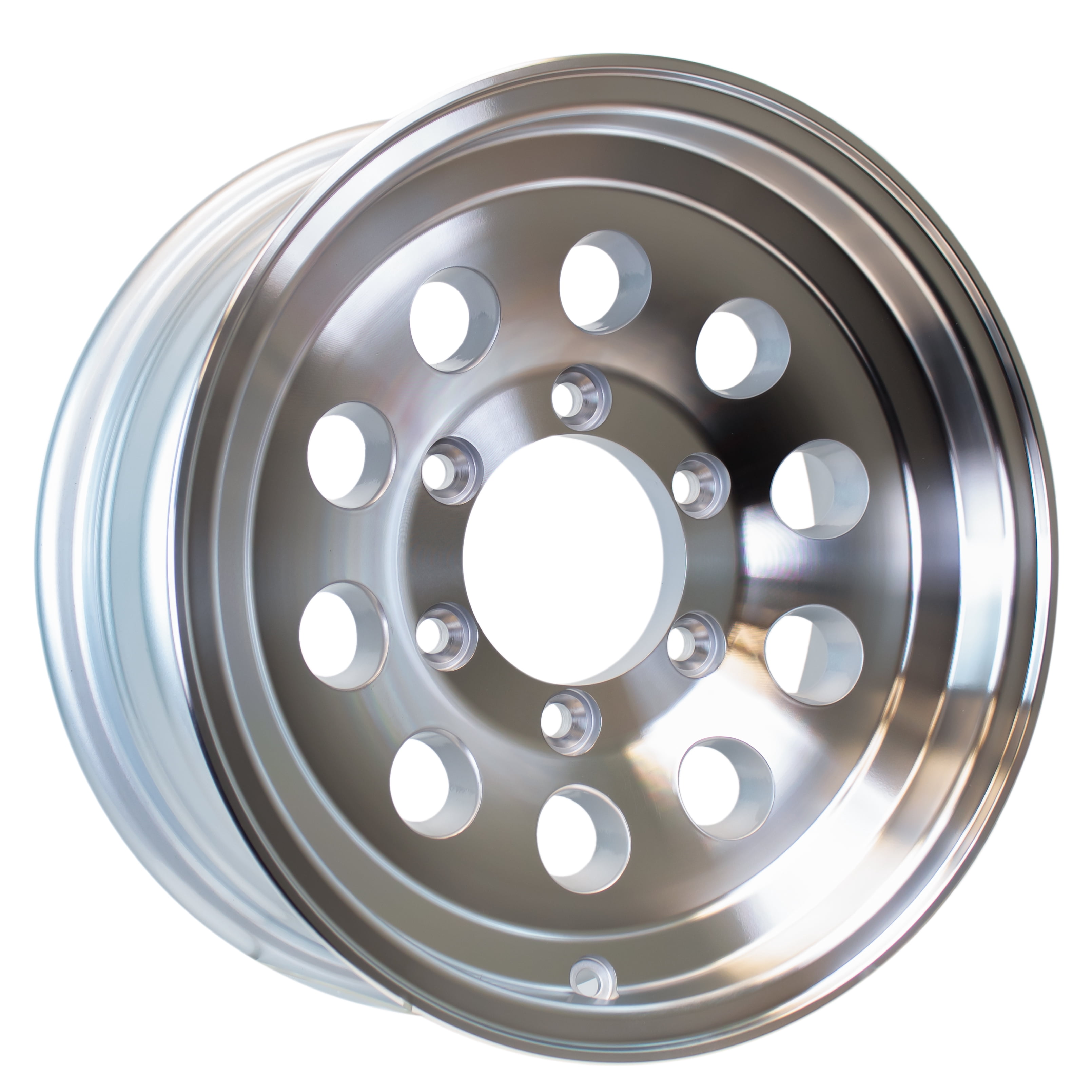eCustomrim Aluminum Trailer Wheel 16X6 16 Inch Modular Style 6 Lug On 5 ...