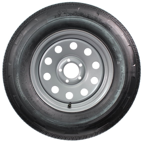 eCustomrim, Trailer Tire and Wheel Assembly, 225/75R15, Silver ...