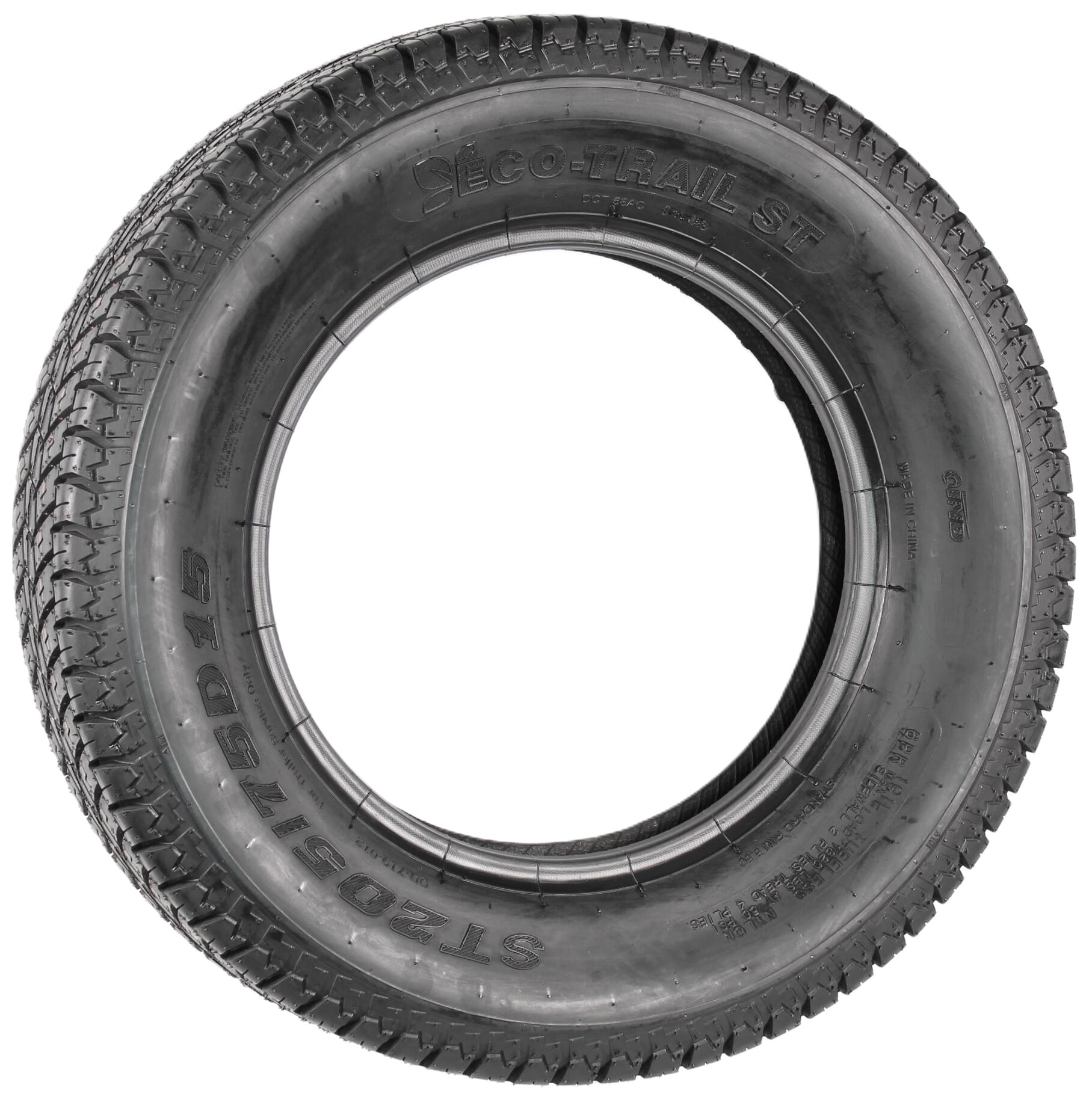 Eco Trail Bias Ply Trailer Tire 205/75D15 ST205/75D15C Load Range C ...