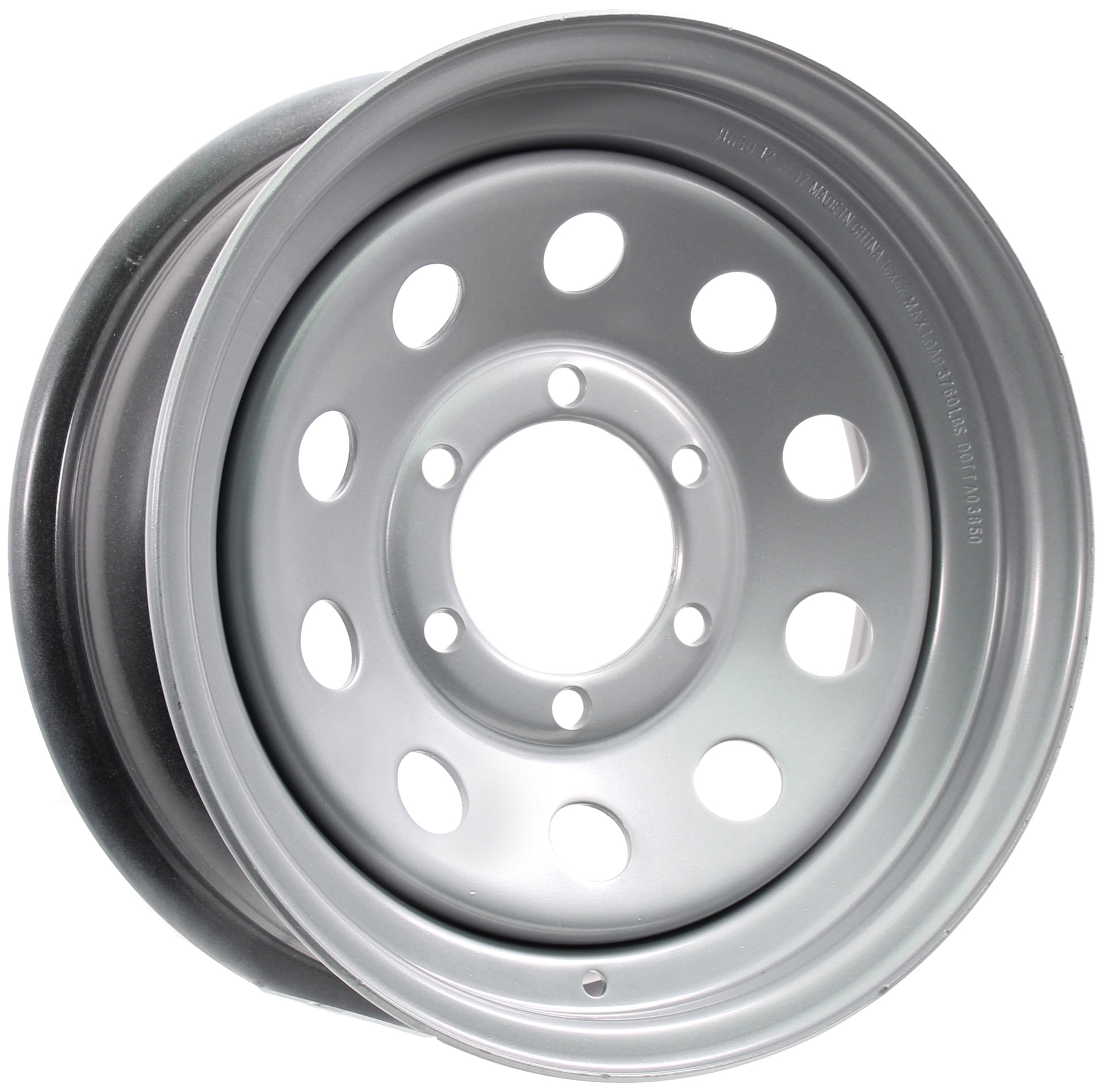 eCustomrim Trailer Rim Wheel 16X6 16" 6 Lug Silver Modular - Walmart.com