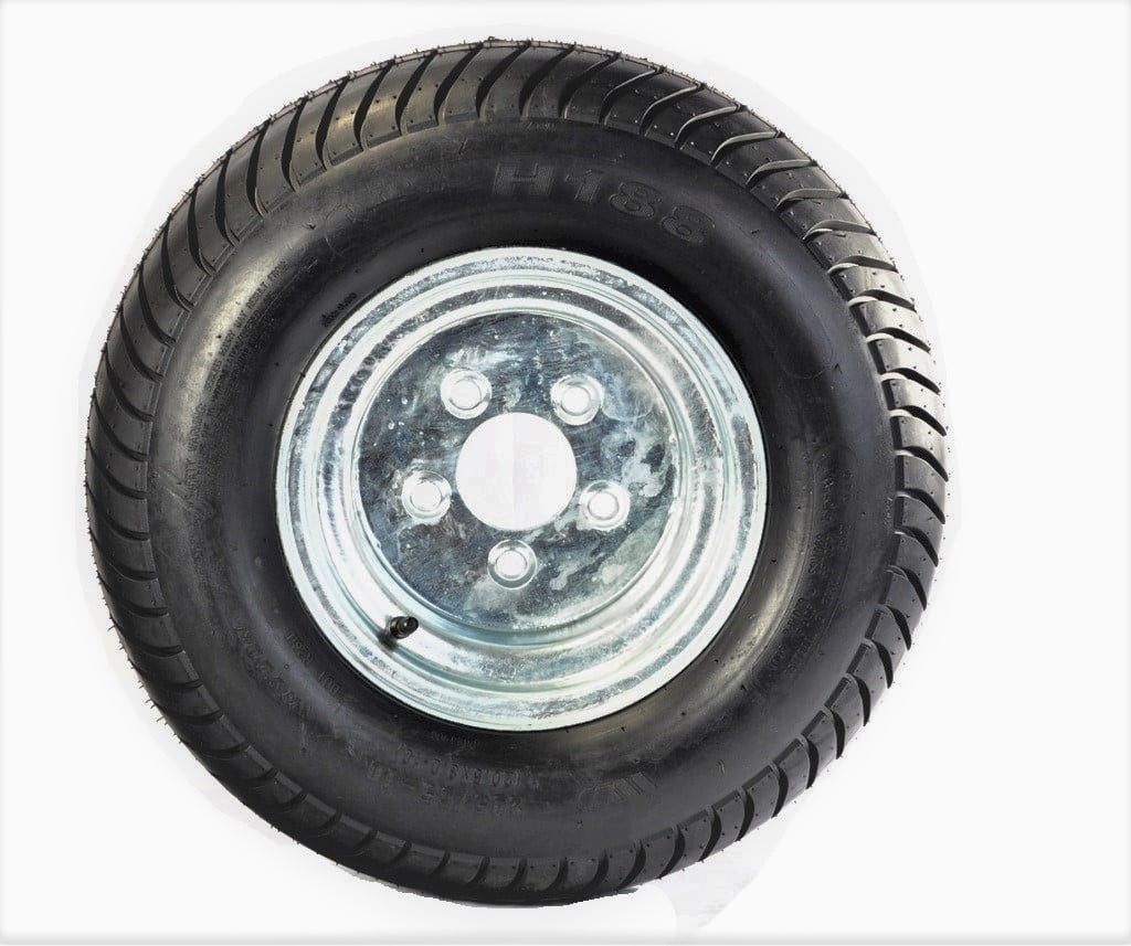 eCustomhitch Galvanized Trailer Tire & Rim 20.5X8-10 205/65-10 5 Lug ...
