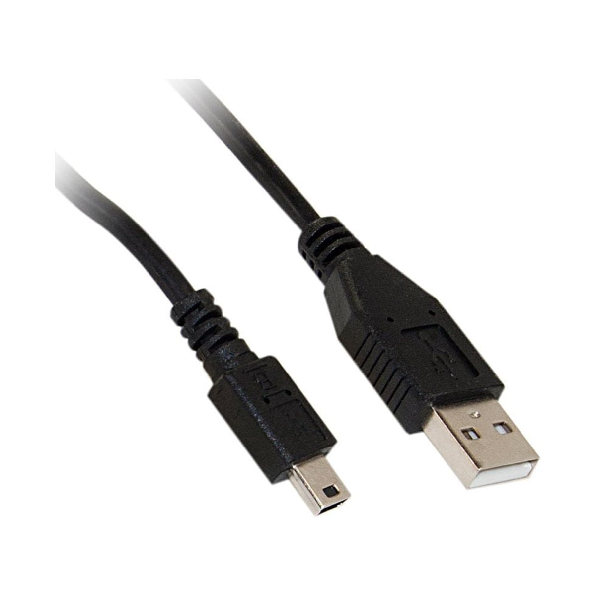 eDragon Mini USB 2.0 Cable, Black, Type A Male to 5 Pin Mini-B Male, 6 ...