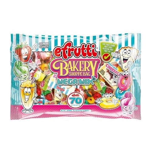 eFrutti Bakery Shoppe Bag Gummy Candy Meg Mix Bag, 20.14 Ounce - 70 ...