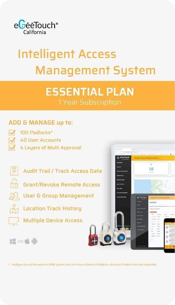 eGeeTouch Intelligent Access Management System to ACCESS & MANAGE ...