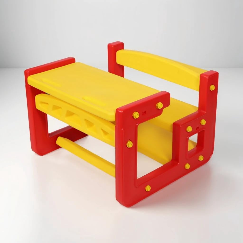 eHomeKart School Activity Study Desk for KidsDual Seater Plastic Study ...