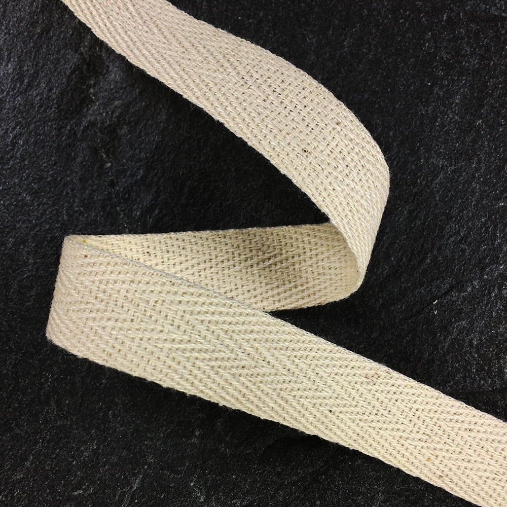eJoyce 5/8" (15mm) Herringbone Cotton Twill Tape Trim by 54-Yards roll ...