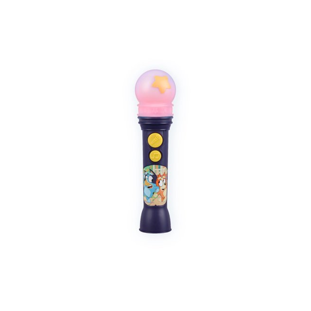 eKids Bluey Microphone Toy for Toddlers, Includes Built-in Music and ...
