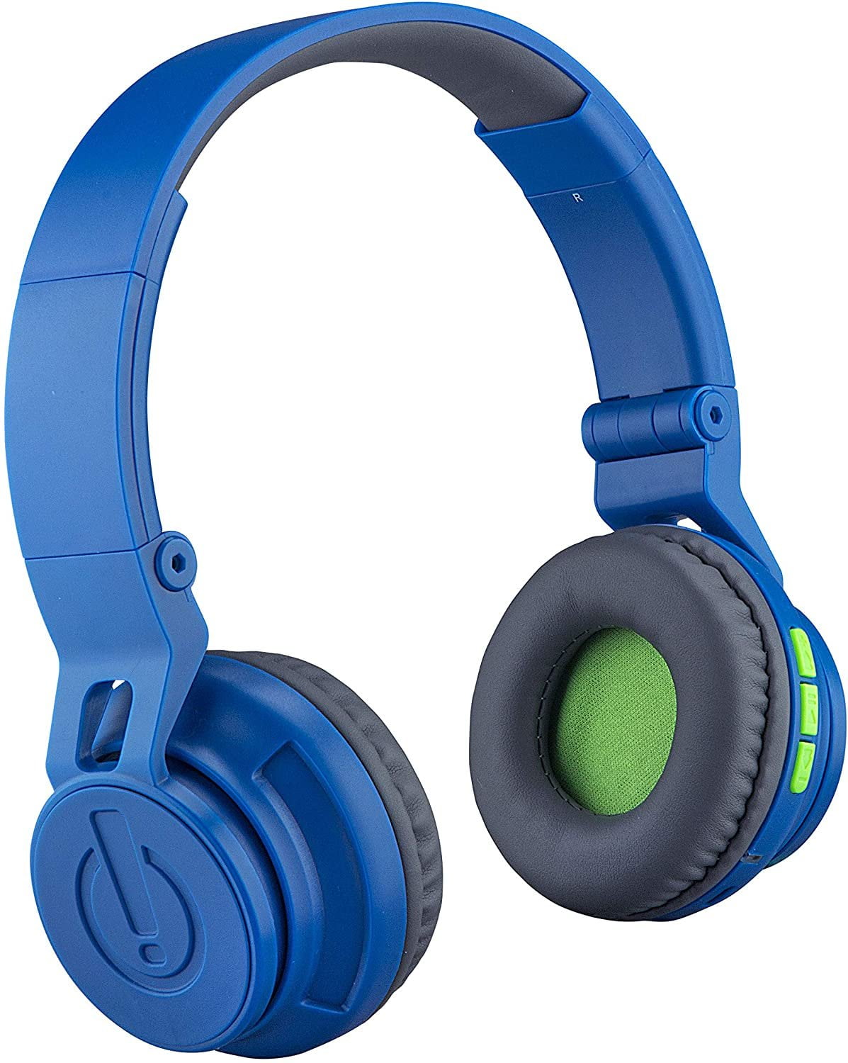 eKids Children's Bluetooth Noise-Canceling Over-Ear Headphones, Blue ...