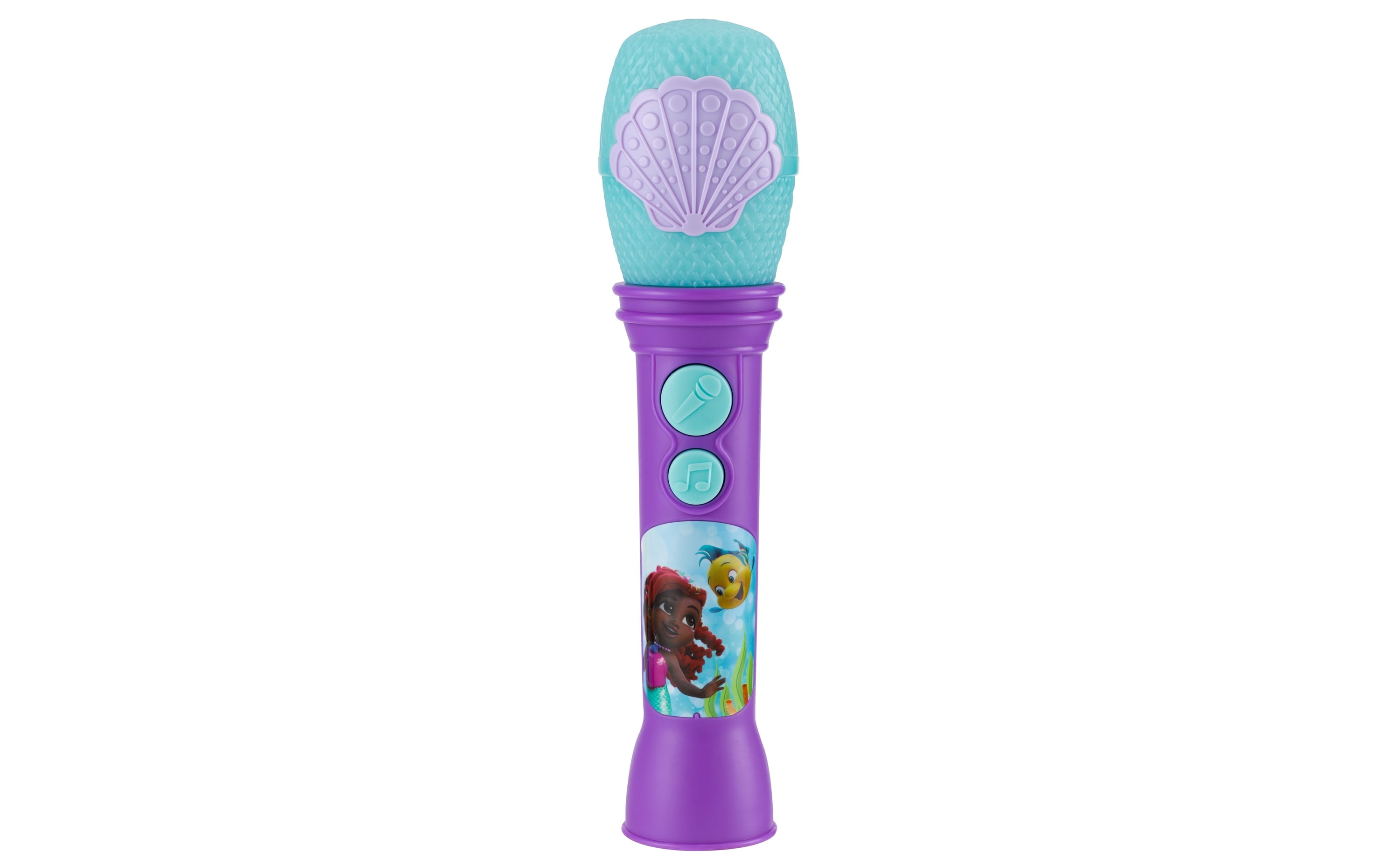 eKids Disney Junior Ariel Microphone Toy for Toddlers, Includes Built ...
