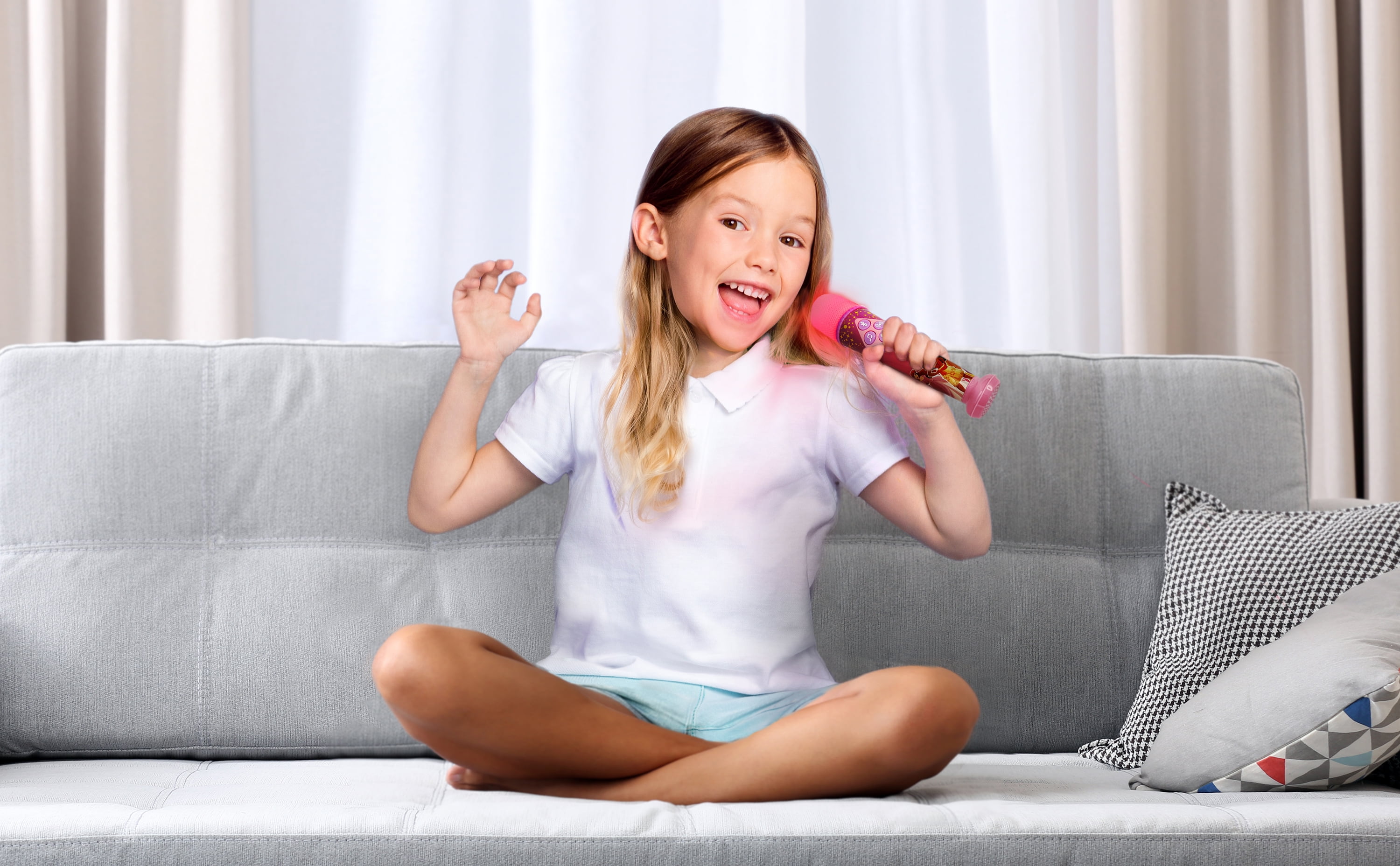 Disney Princess Bluetooth Microphone with Lights that Flash to The ...