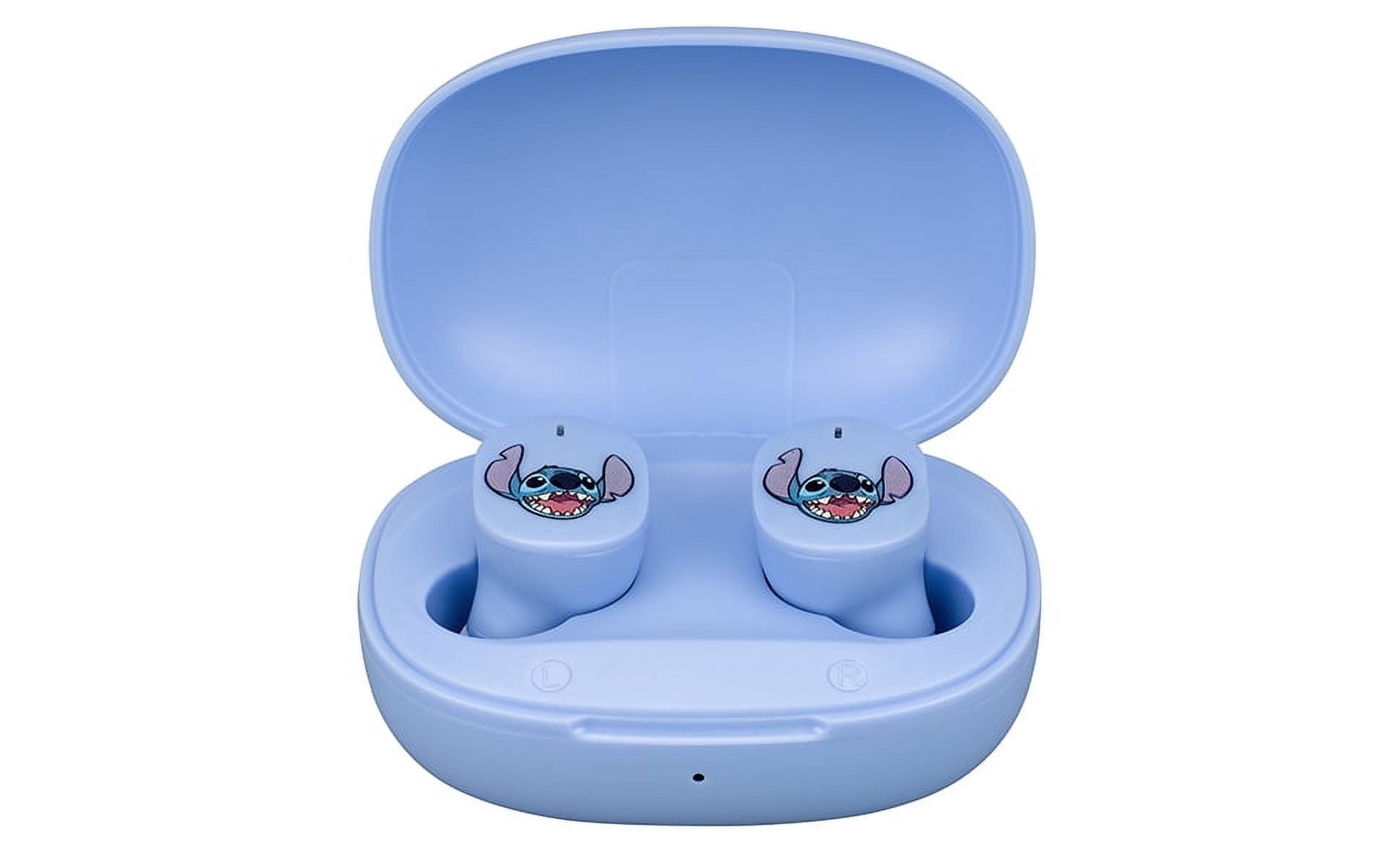 eKids Disney Stitch Wireless Earbuds with Microphone, Bluetooth Earbuds ...