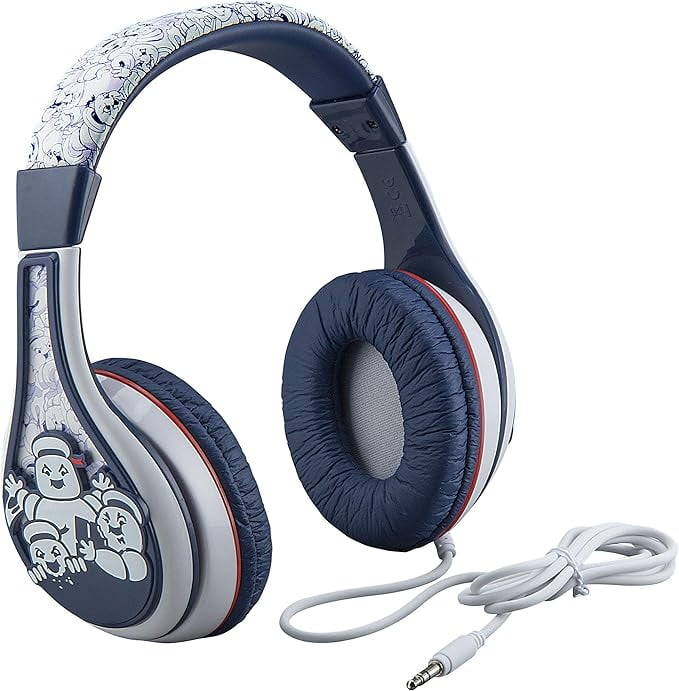 eKids Ghostbusters Kids Headphones, Adjustable Headband, Stereo Sound ...