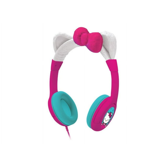 iHome HY140EXV9 Kids Hello Kitty Wired Stereo Headphones - Walmart.com
