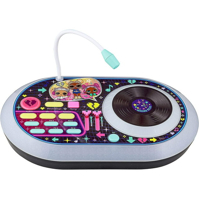 eKids LOL Surprise DJ Party Mixer Turntable Toy with Built in ...