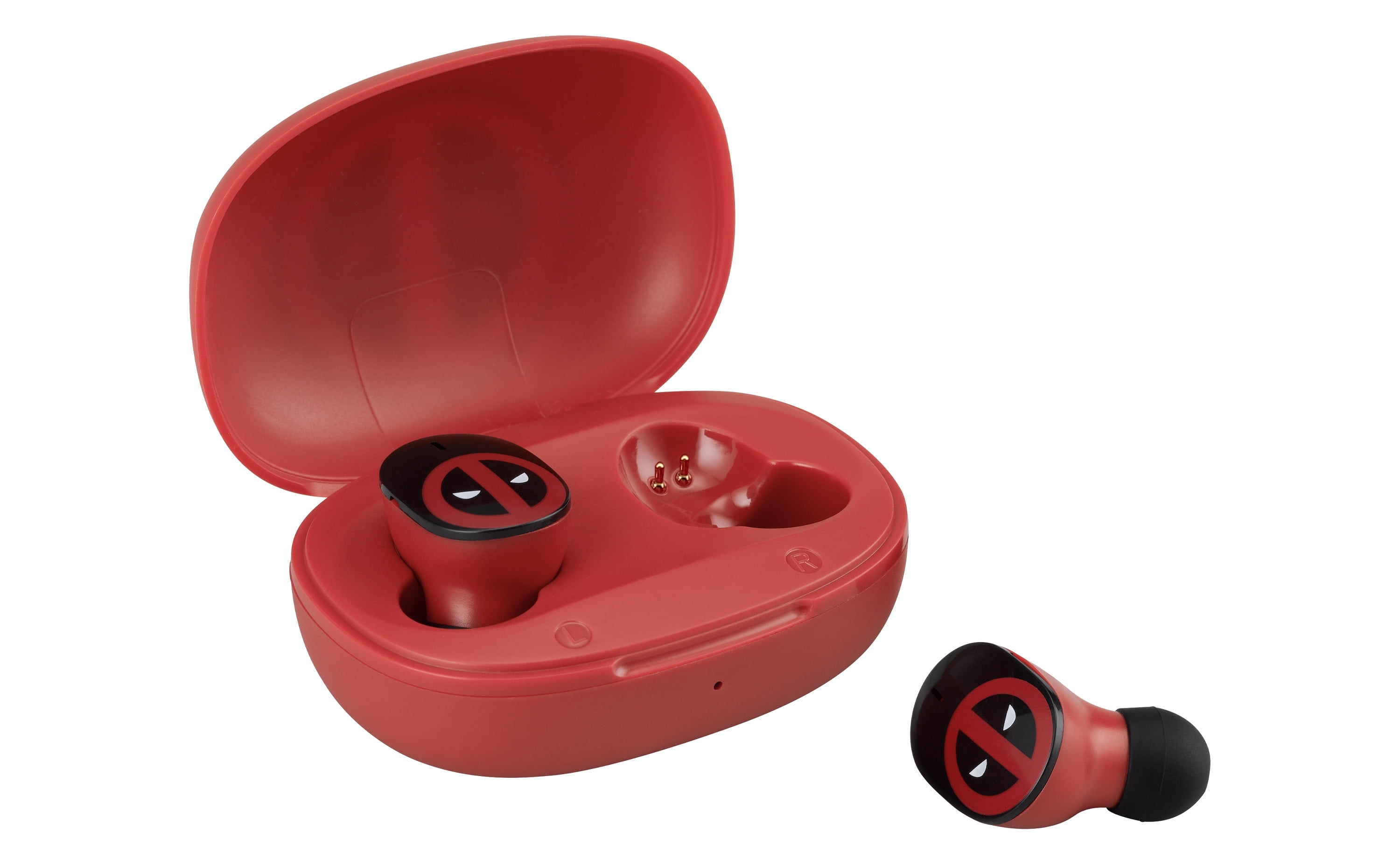 eKids Marvel Deadpool Wireless Earbuds with Microphone, Bluetooth ...