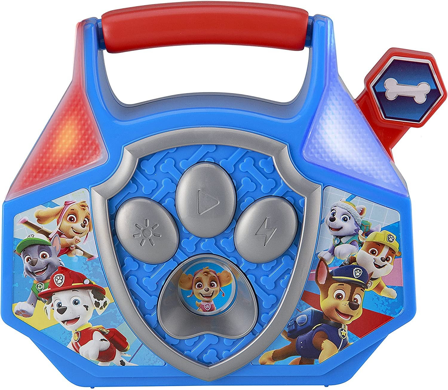 eKids Paw Patrol Sing Along Mini Boombox Audio Speaker with Built-in ...