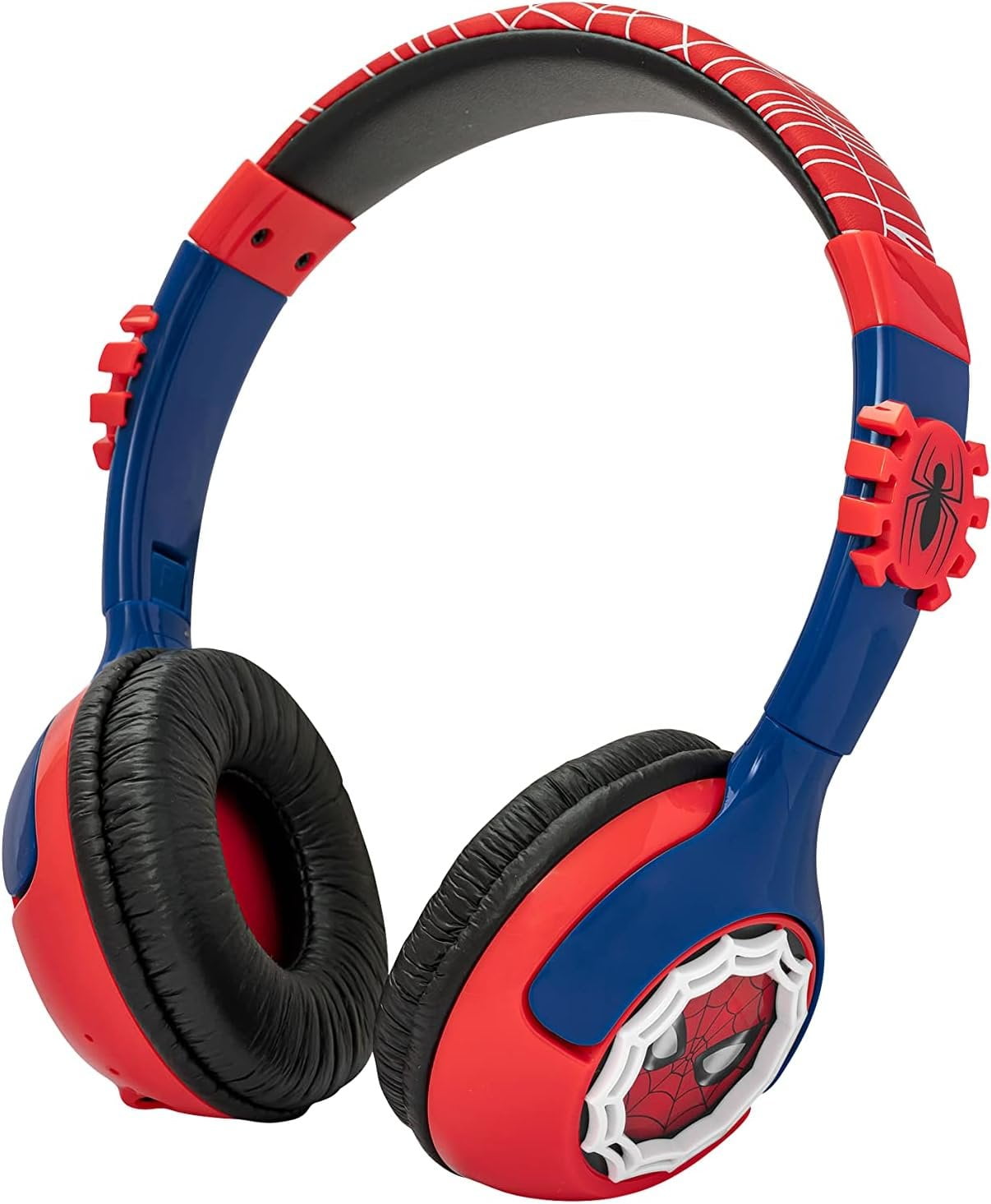 eKids Spiderman Bluetooth Headphones for Kids, Wired & Wireless with ...