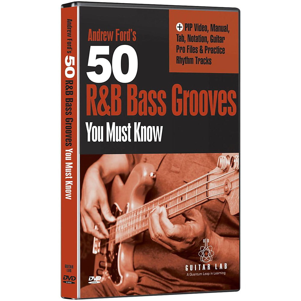 eMedia 50 R&B Bass Grooves You Must Know DVD - Walmart.com