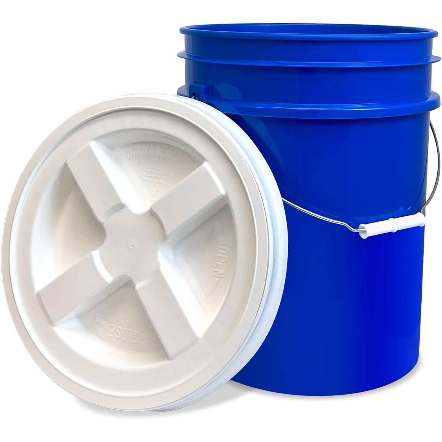 ePackageSupply, 5 Gallon Bucket with Gamma Seal Screw on Airtight Lid ...
