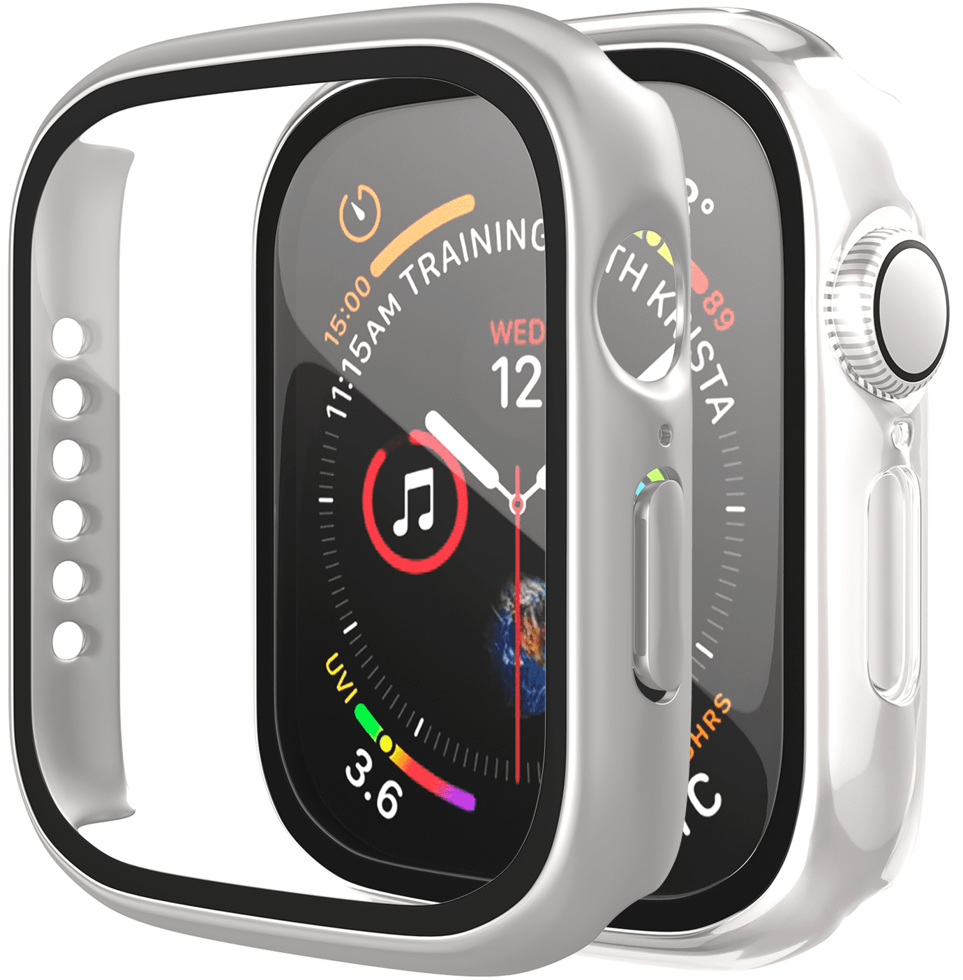 ePacks 2 Pack Apple Watch Case for Apple Watch Series 4 5 6 SE 40mm ...