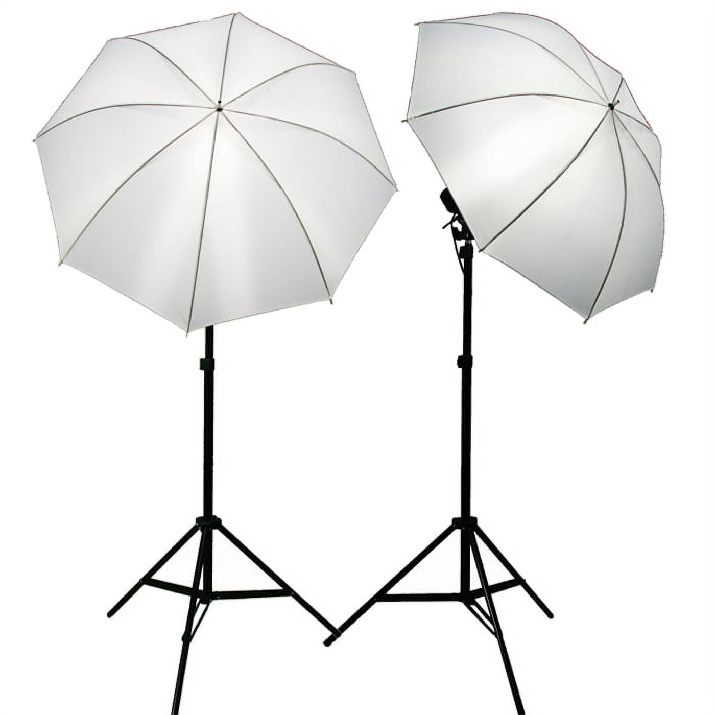 ePhoto 2 Video Photography Studio Continuous Lighting Kits Two FREE 45w ...