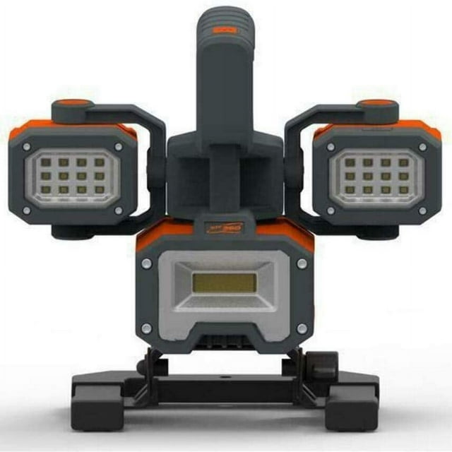 ePower360 Rechargeable LED Worklight & Spotlight with 2000 Lumens, USB ...
