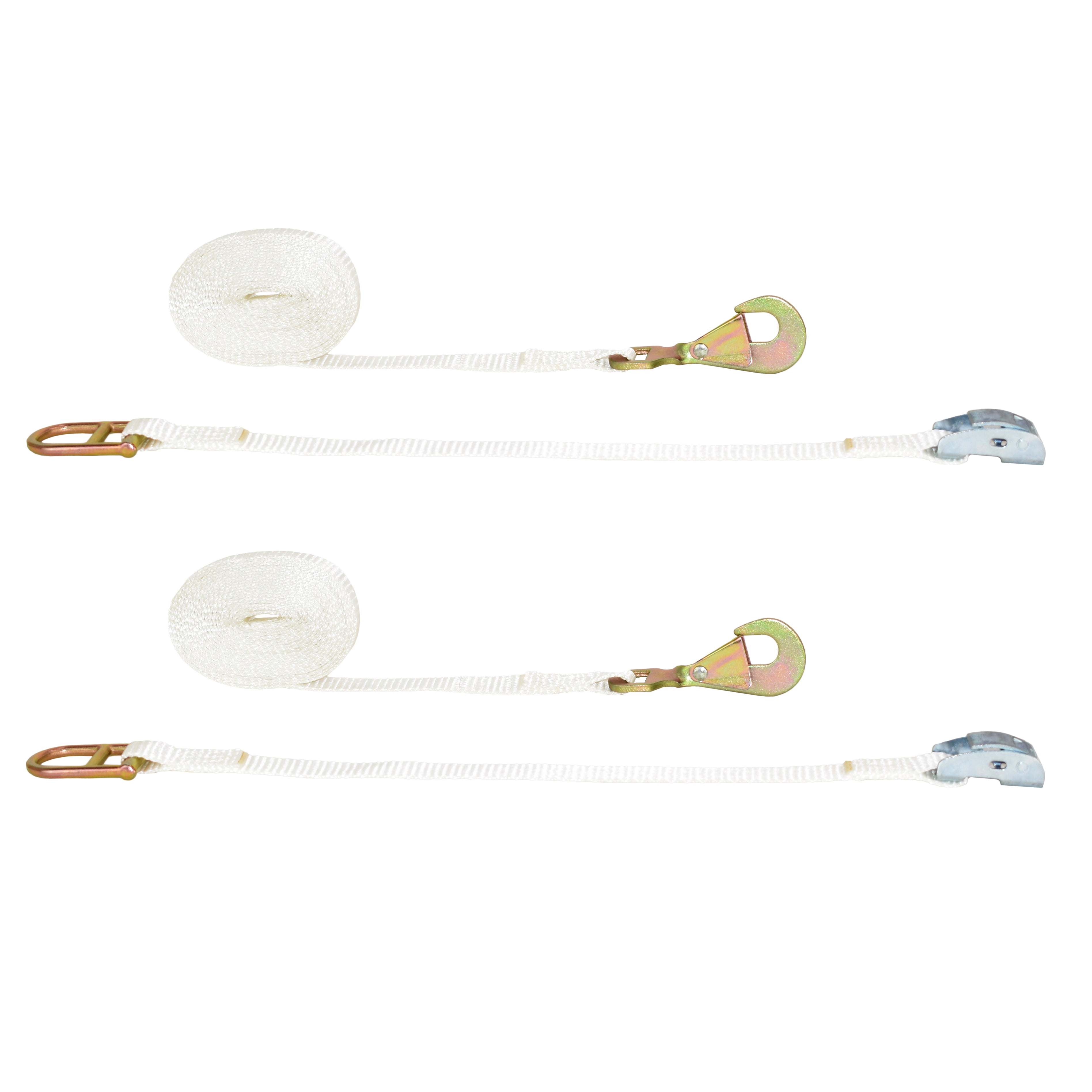 eRatchet 1" Tie-Down Ratchet Cam Buckle w/ Twisted Flat Snap Hook ...