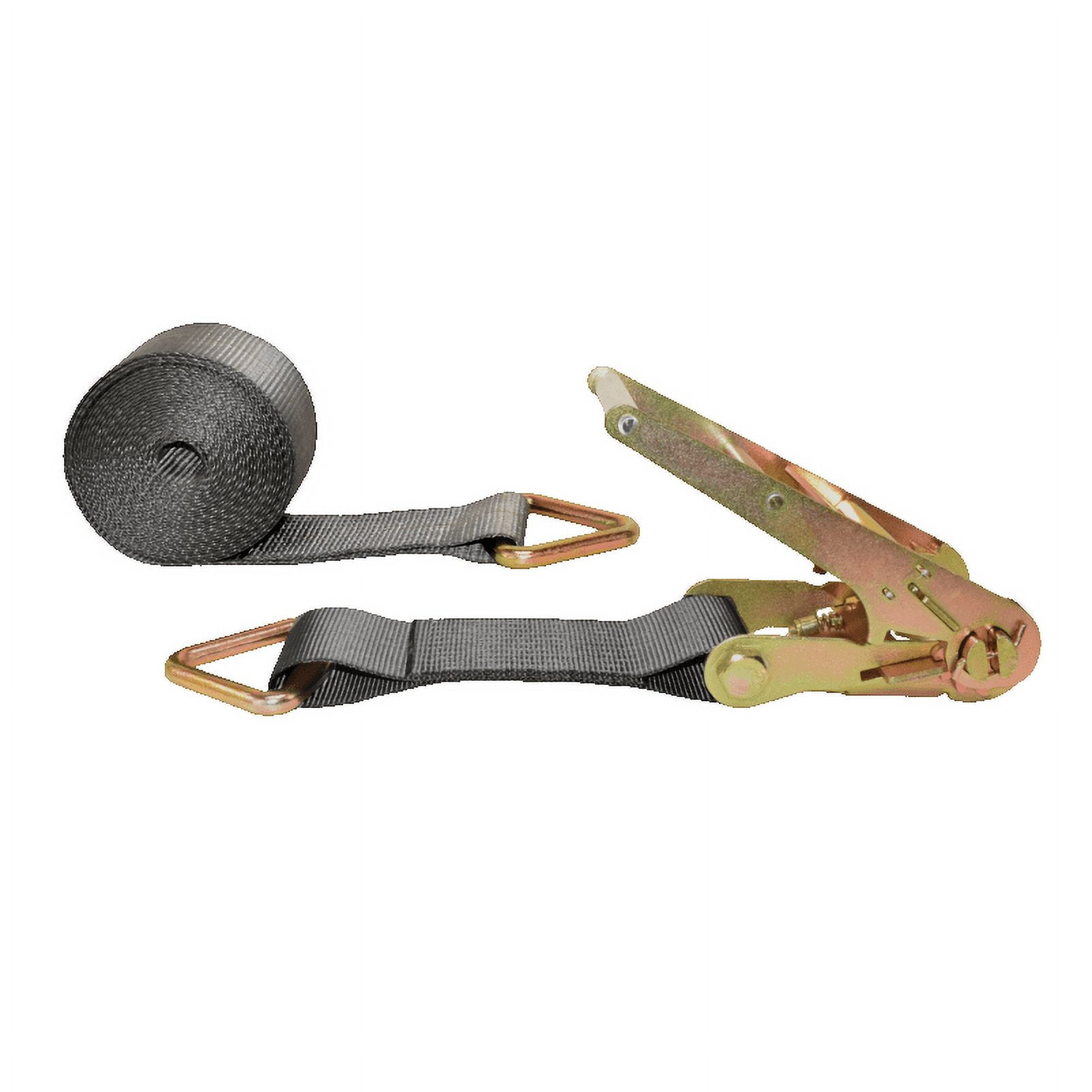 eRatchet 4" Tie-Down Ratchet Strap w/ D-Rings | 18,000 Lbs. Breaking ...