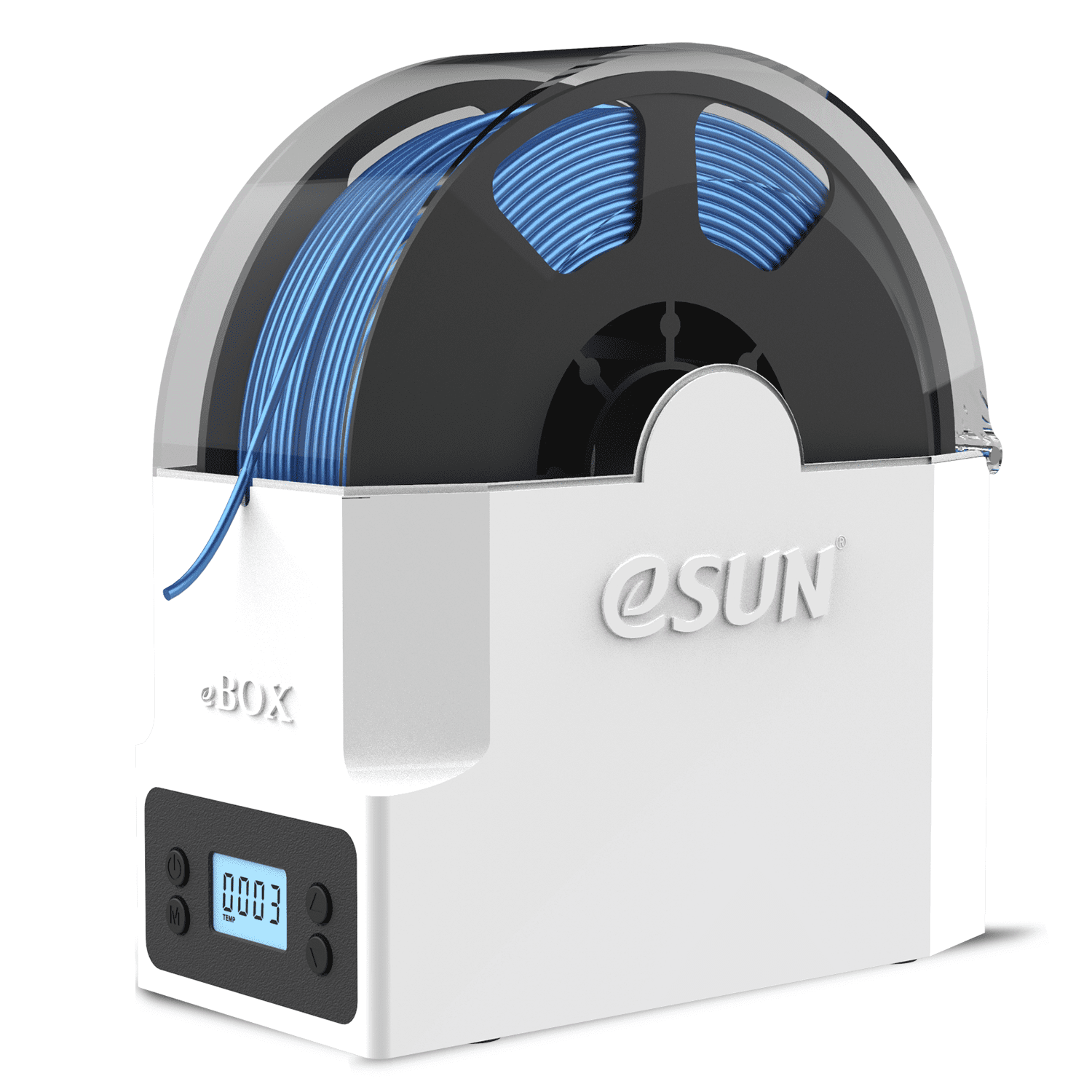 eSUN General eBOX Lite Dryer Box for 3D Printer Filament Spool Holder ...