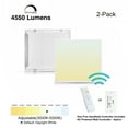 eSenLite 2ft.x2ft. 4200LM LED Commercial Flat Panel Ceiling Light ...