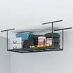 eShelf Adjustable Overhead Garage Storage Rack, 4X4 ft, Heavy-Duty ...