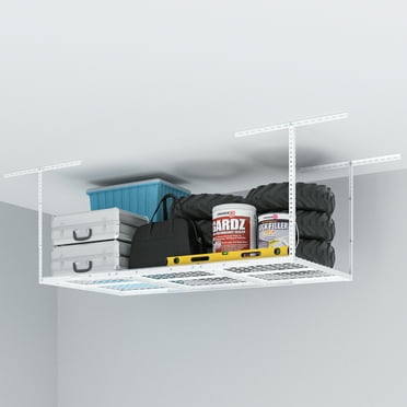 BENTISM Overhead Adjustable Garage Storage Rack 36x96in Ceiling Rack ...