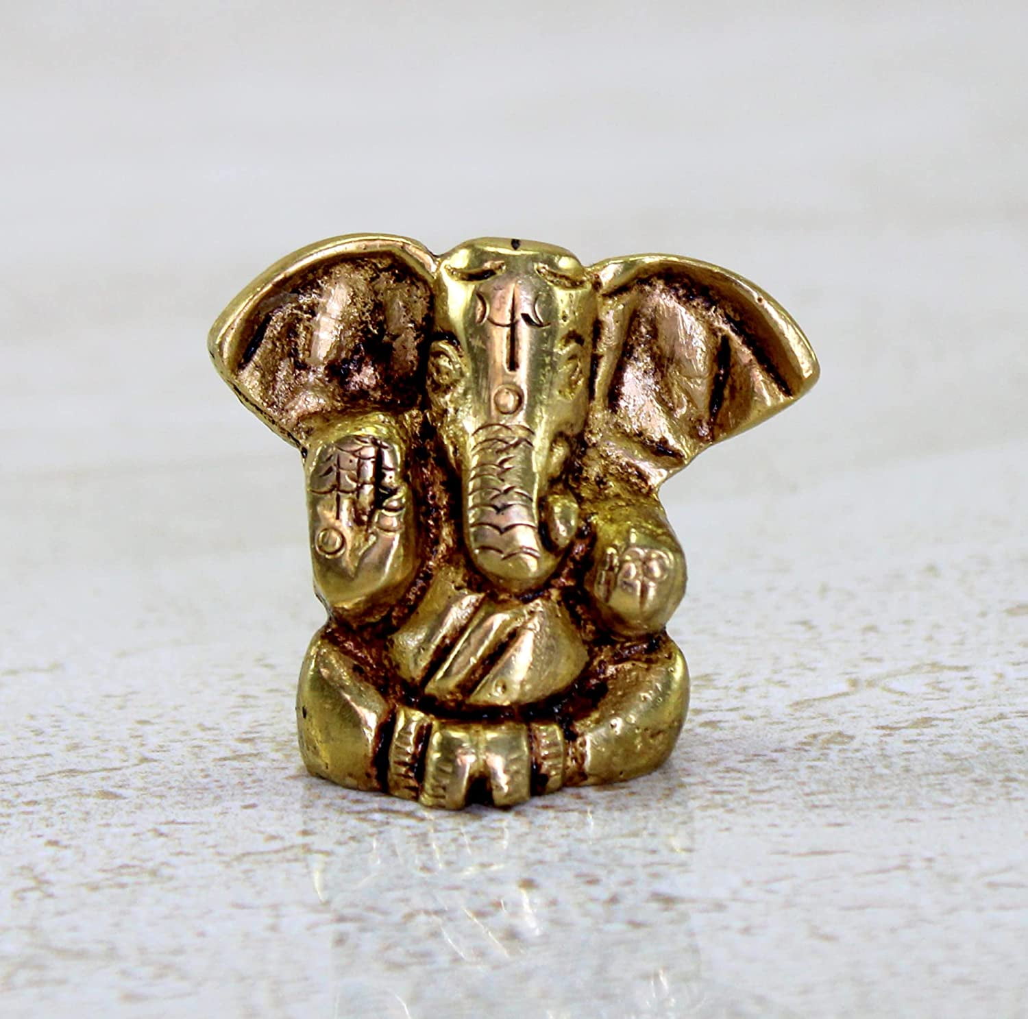 eSplanade Brass Ganesha Idol - 1.2" inches (Small Size) | Home Decor ...