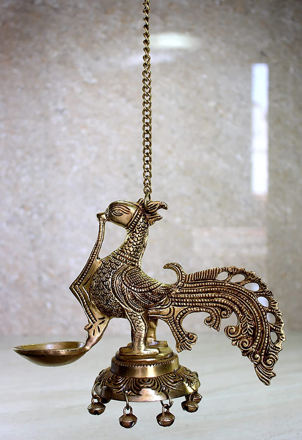 Peacock Diya with Bells | Gift wraps for party supply stores - Walmart ...