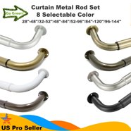 GXCZ Curtain Rods For Windows Ceiling Curtain Track, Heavy-Duty ...