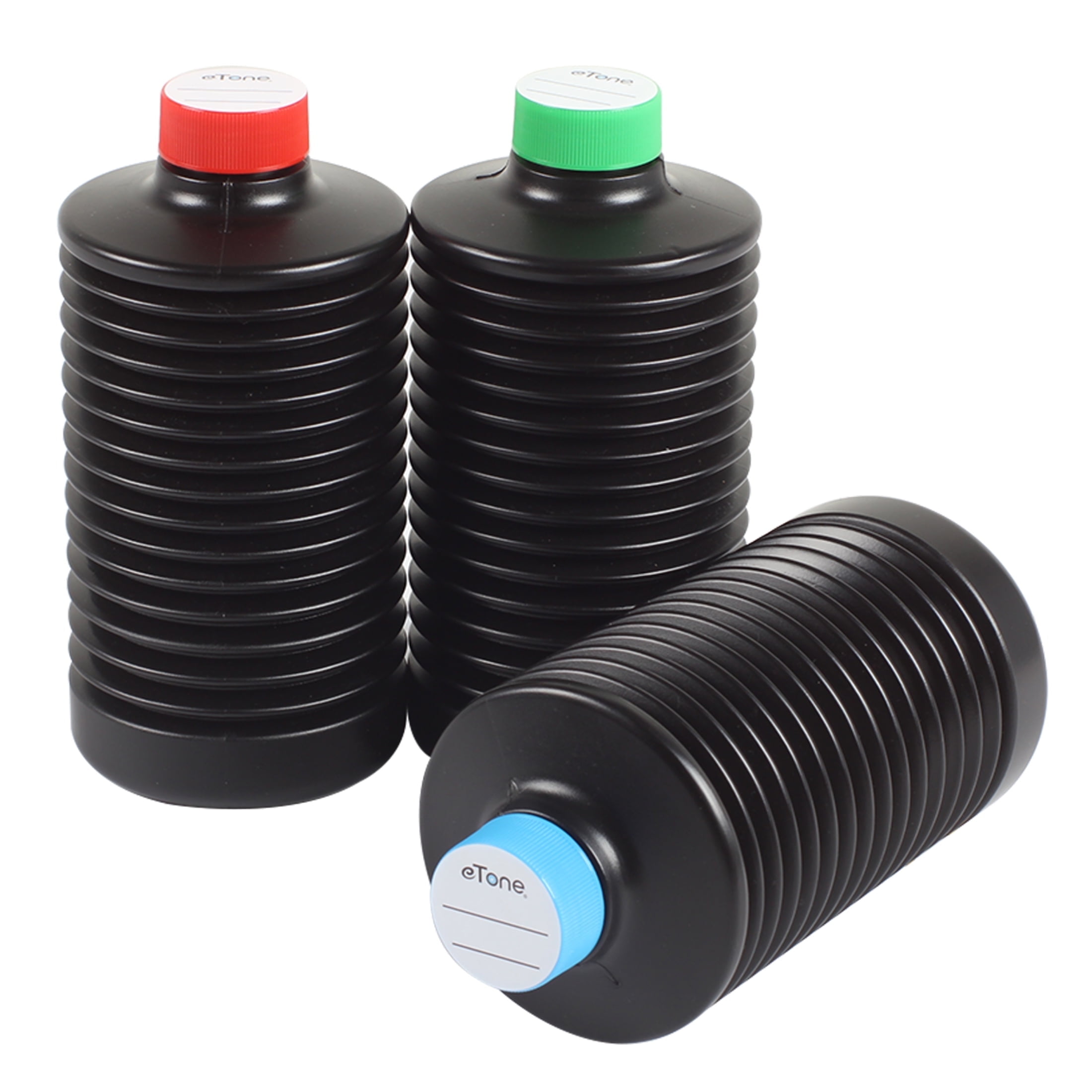 eTone 3 Pack Collapsiable Chemical Storage Bottles Foldable Lab ...