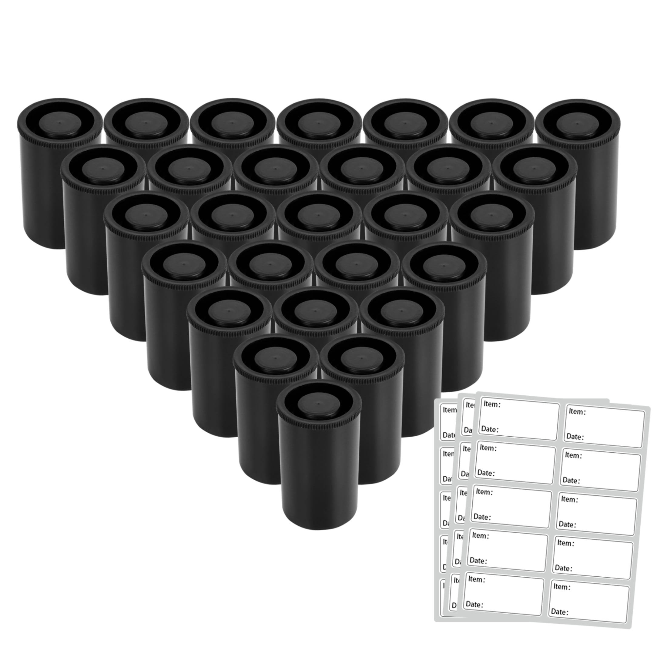 eTone 35PCs Film Canisters, 35mm Plastic Empty Camera Reel Containers ...