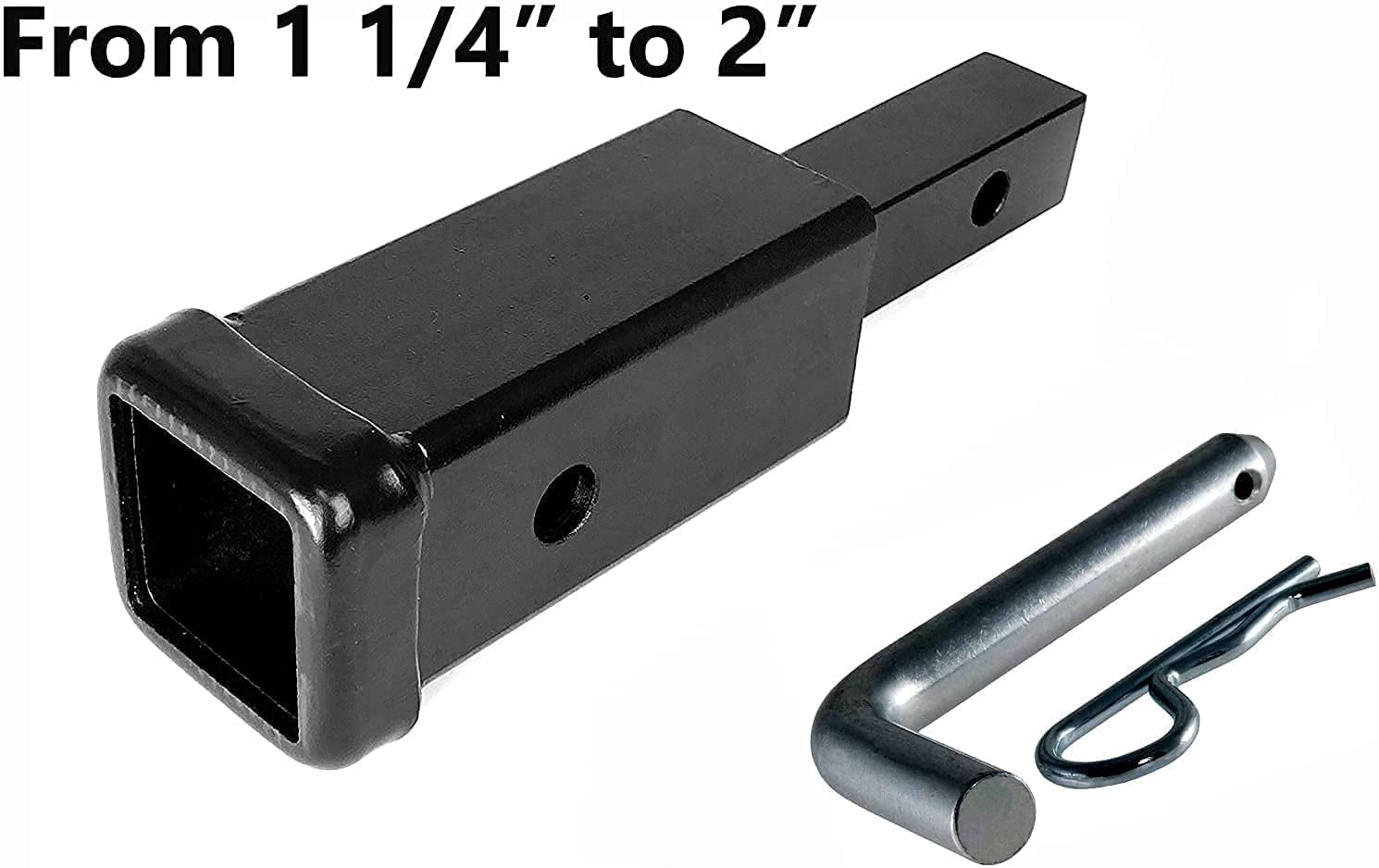 eVerHitch Trailer Hitch Receiver Adapter FROM 1 1/4-Inch TO 2-Inch 350 ...