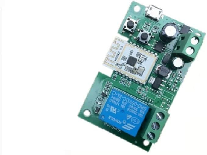 eWelink app WiFi Smart Dry Contact Relay Switch Module,Work with Alexa Assistant (5-32V 1 ...