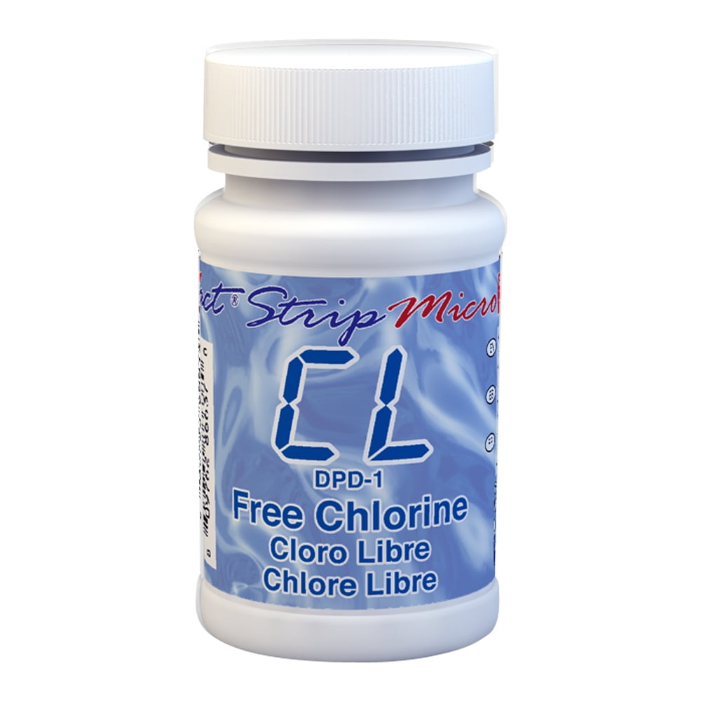 eXact® Strip Micro Free Chlorine (DPD-1) - Walmart.com