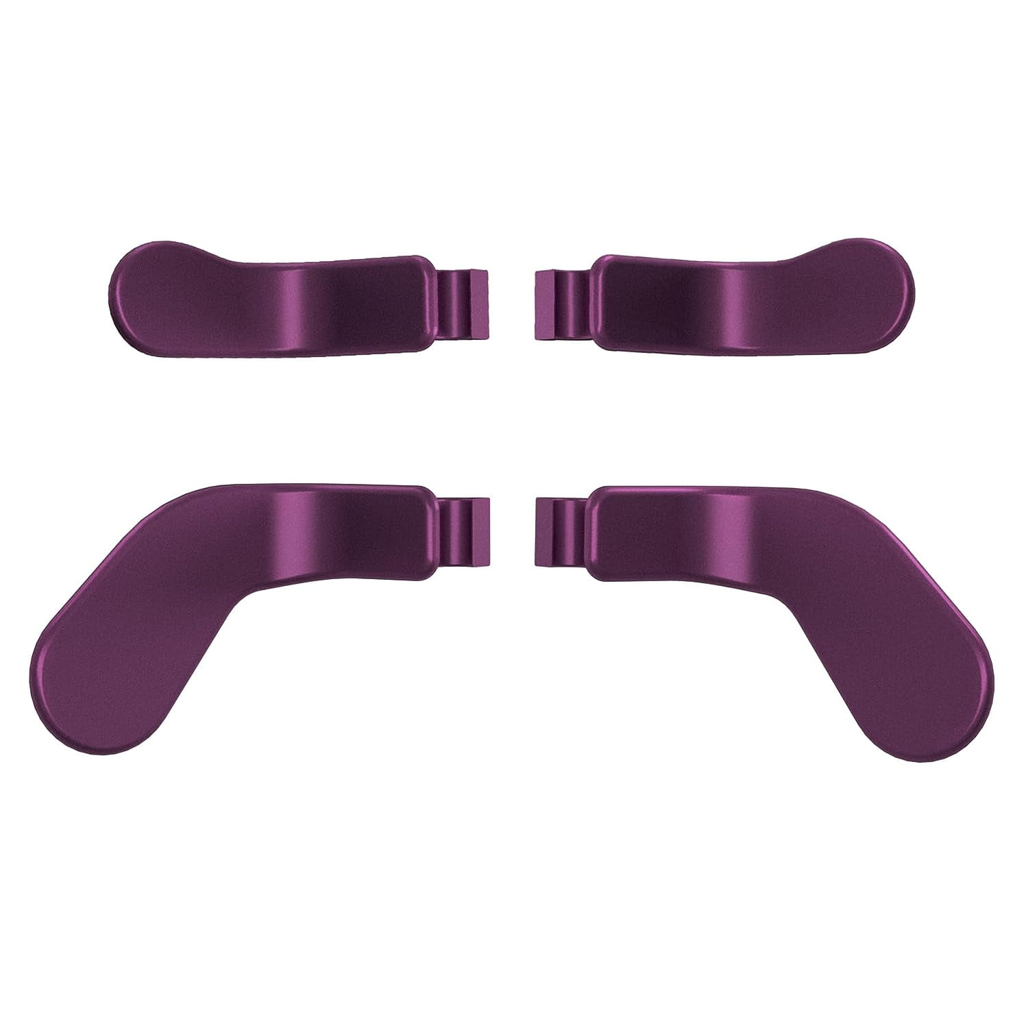 eXtremeRate Metallic Grape Stainless Steel Paddles for Xbox One Elite ...