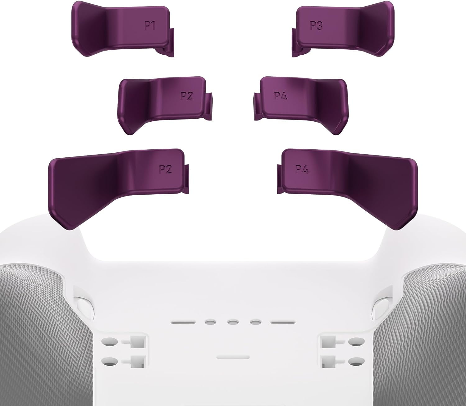 eXtremeRate 6 in 1 Metalic Grape Replacement Back Paddles for Xbox One ...