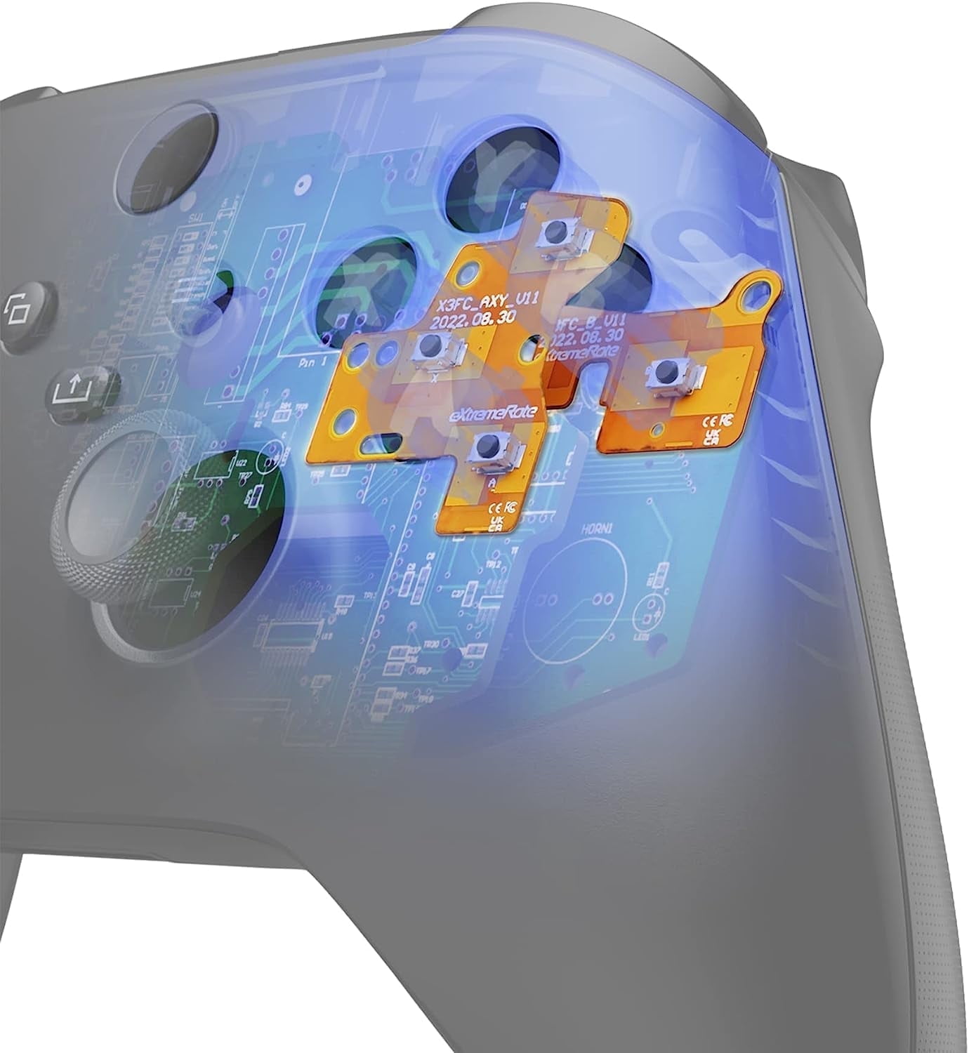 eXtremeRate ABXY Clicky Kit , Custom ABXY Keys Mouse Clicky Kit for ...