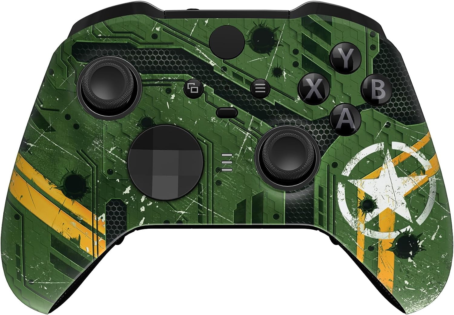 eXtremeRate Army Mecha Replacement Faceplate Cover for Xbox One Elite ...