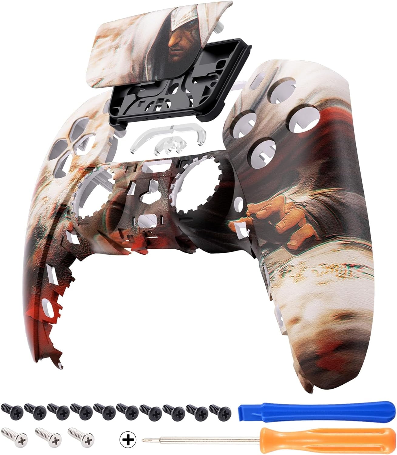 eXtremeRate Assassin Front Housing Shell w/Touchpad Replacement Cover ...