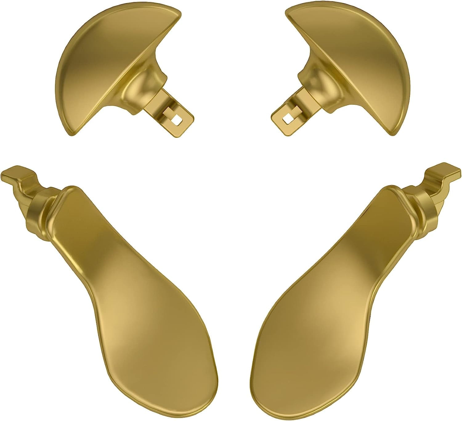 eXtremeRate Back Paddles for PS5 Edge Controller, Metallic Hero Gold ...