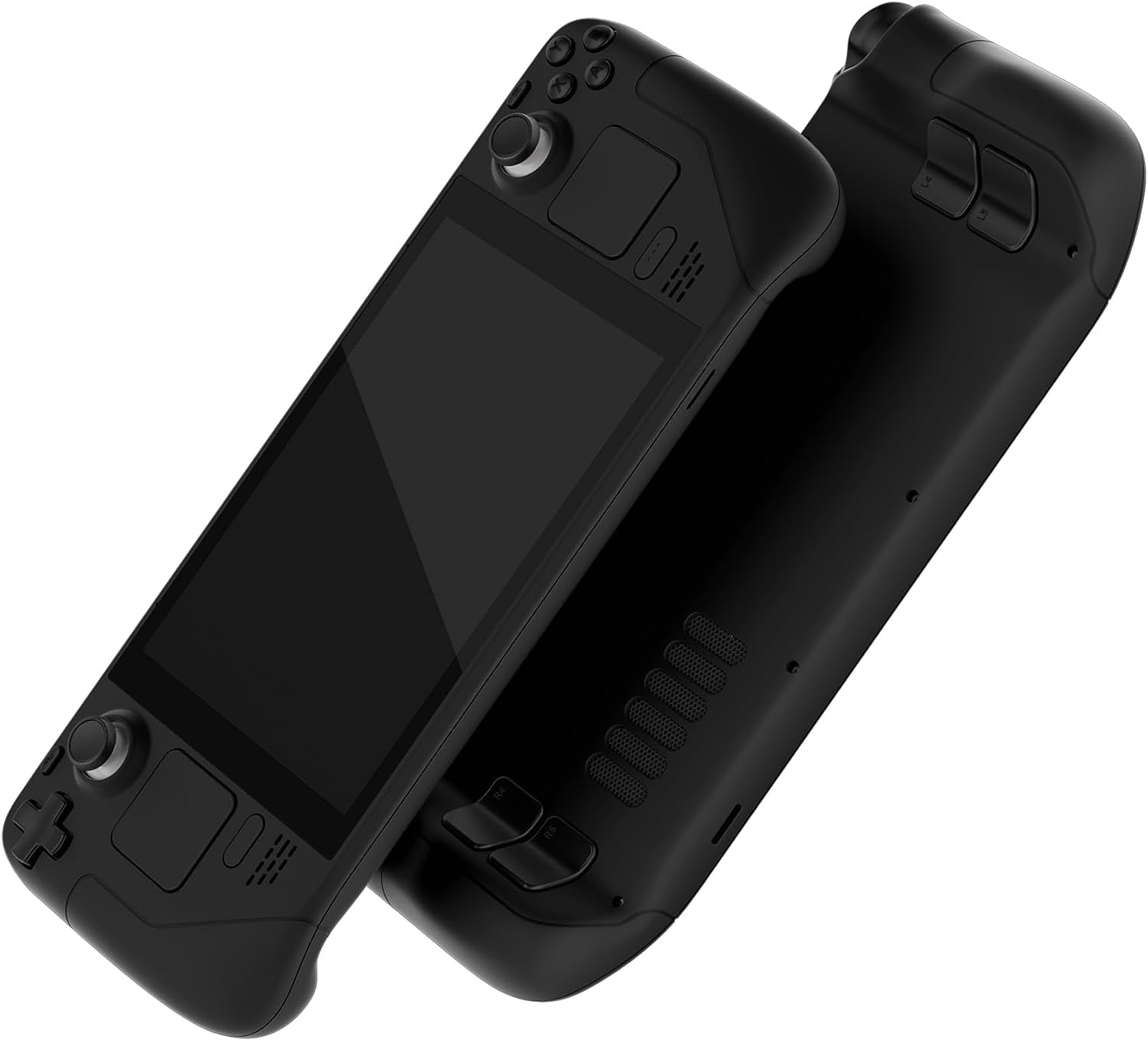 eXtremeRate Black Faceplate Back Plate Replacement Housing Case Full ...