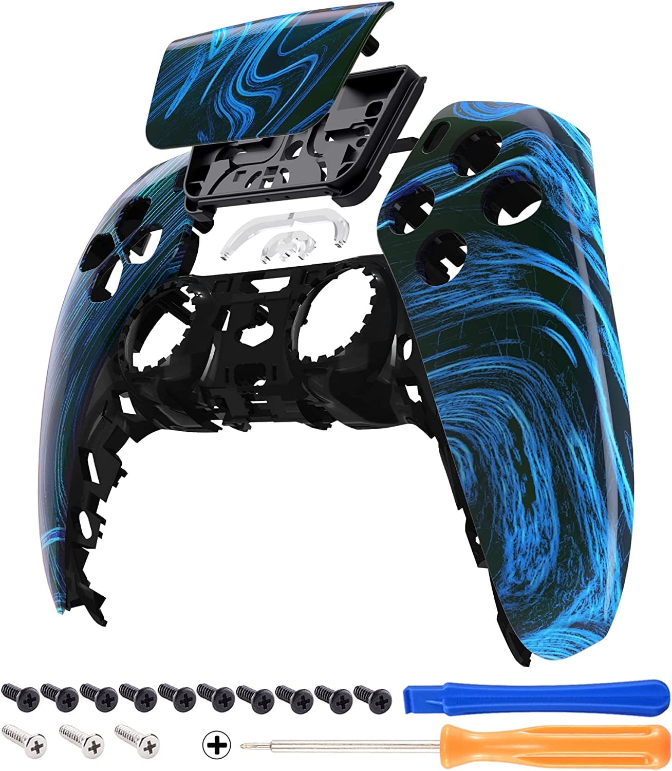 eXtremeRate Alien Fear Touchpad Front Housing Shell Compatible with ps5 ...