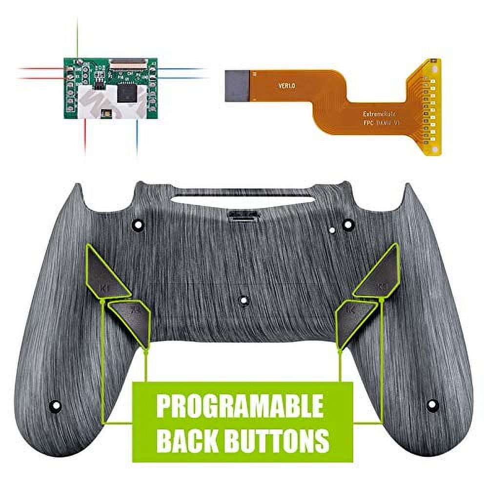 eXtremeRate Brushed Silver Dawn Upgrade Board & Back Shell & 4 Back ...