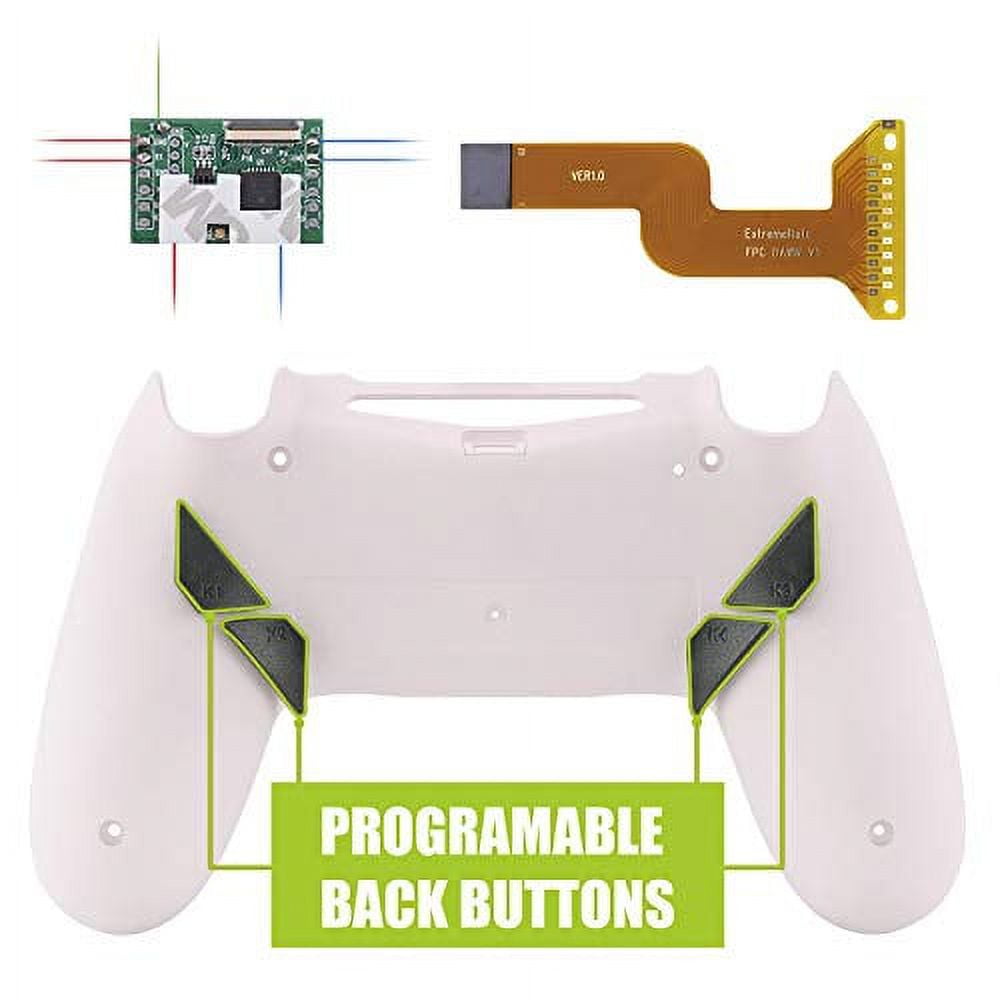 eXtremeRate Cherry Blossoms Pink Remap Kit w /Upgrade Board & Back Shell & 4 Back Buttons for ...